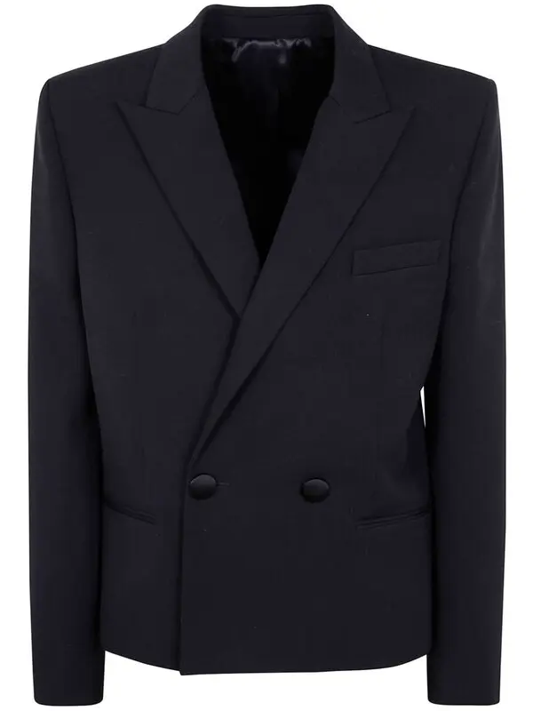 Balmain Wool Double-breasted Blazer
