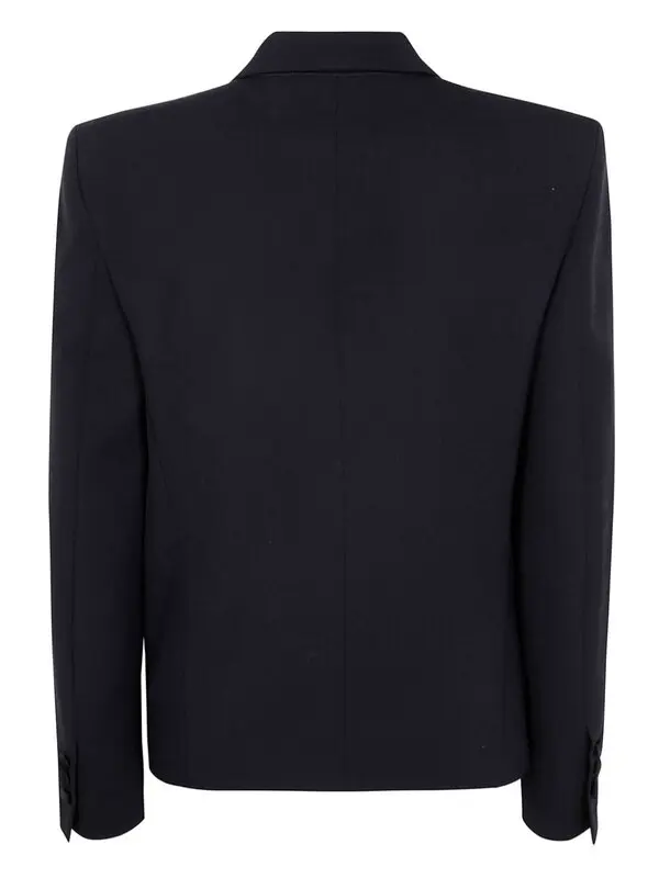 Balmain Wool Double-breasted Blazer