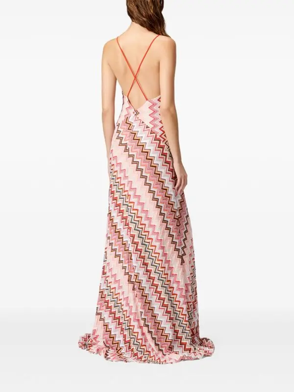 Missoni Zigzag-pattern Maxi Dress