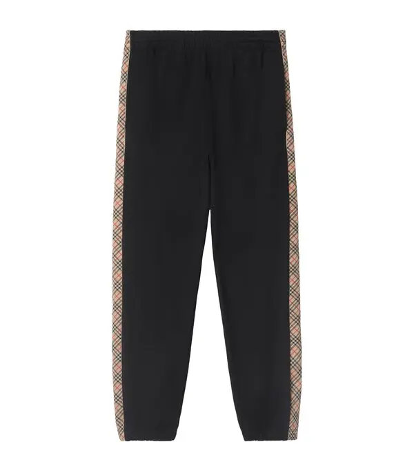 Burberry Check-trim Sweatpants