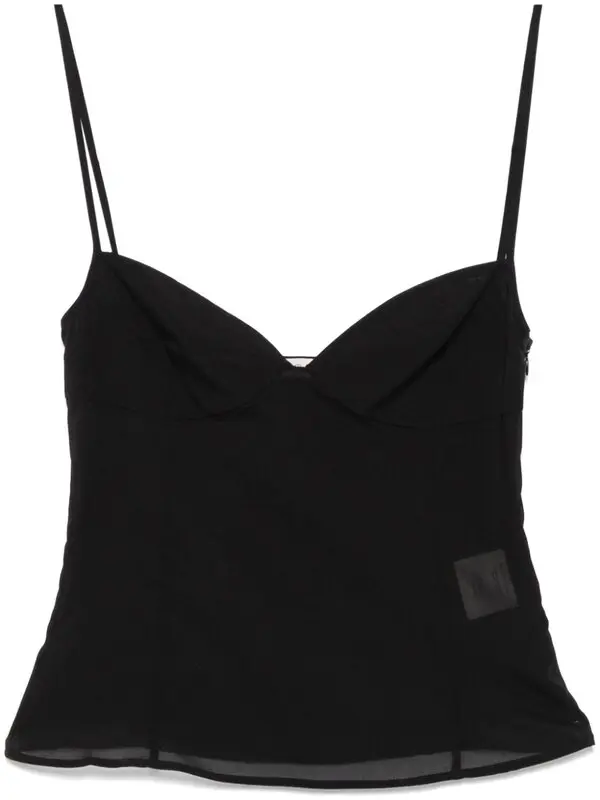 ST. AGNI Sweetheart Neck Tank Top