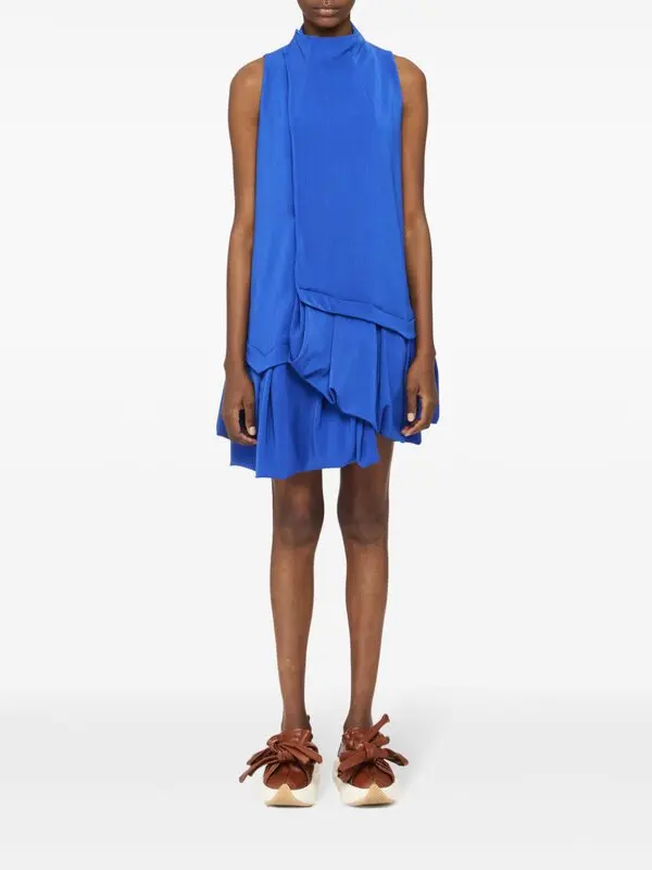 JW Anderson A-line Mini Dress - Blue