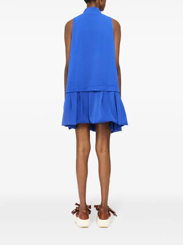 JW Anderson A-line Mini Dress - Blue
