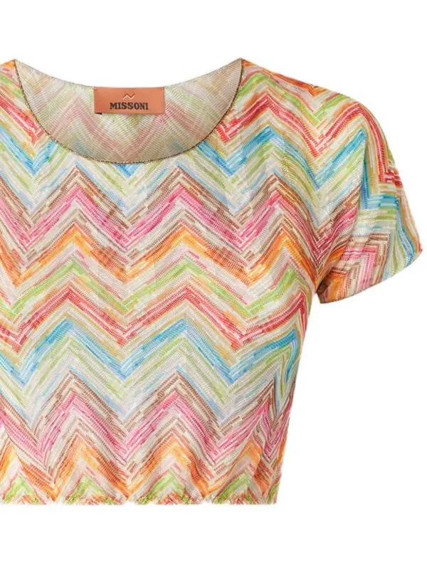 Missoni Zigzag-knit Top