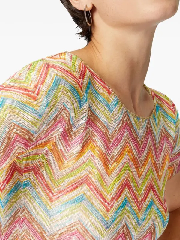 Missoni Zigzag-knit Top