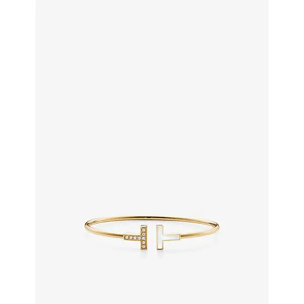 Tiffany & Co. T Wire Bracelet - Yellow Gold