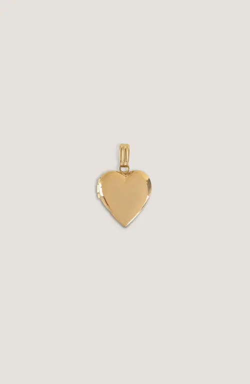 KINN 14k Heart Locket Pendant Necklace