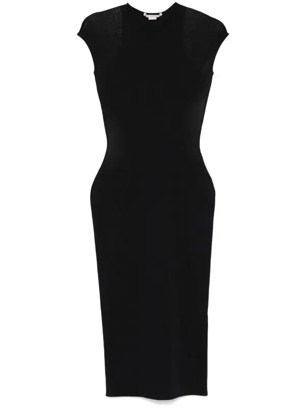 Stella McCartney Miracle Midi Dress - Black