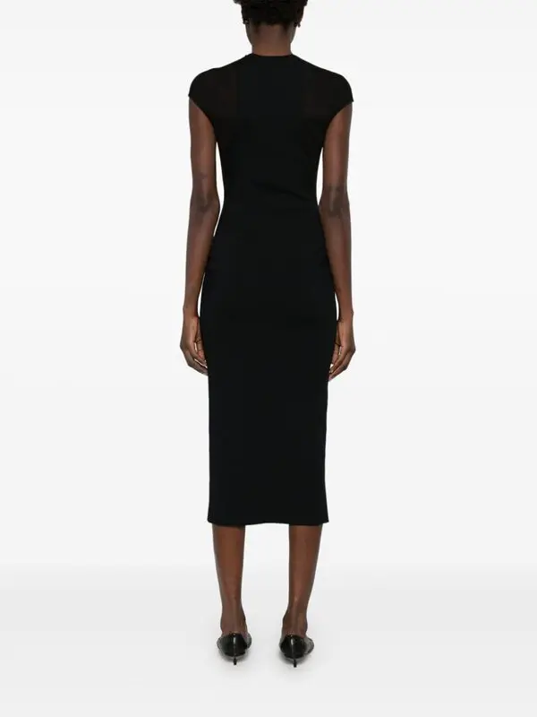 Stella McCartney Miracle Midi Dress - Black