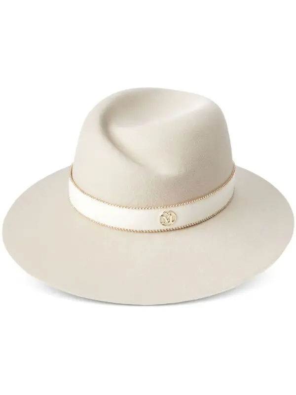 MAISON MICHEL Virginie Fedora - Neutrals