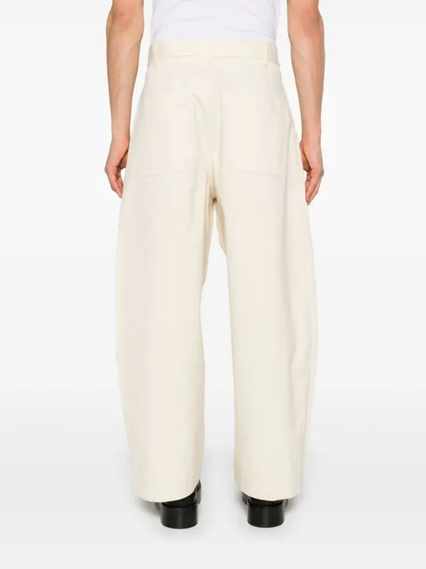 Studio Nicholson Pleat-detail Trousers - Neutrals