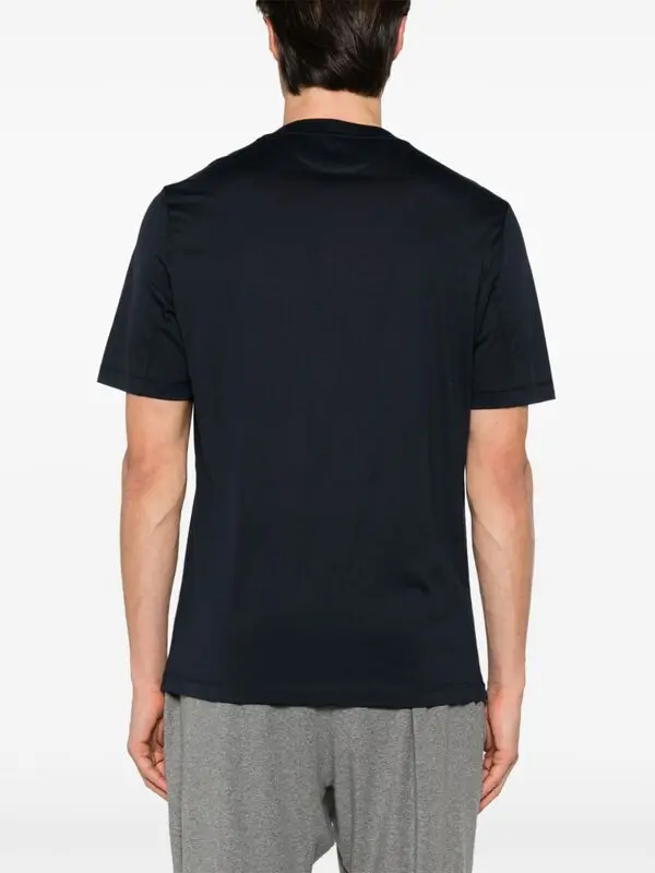 Brunello Cucinelli Crew-neck T-shirt - Blue
