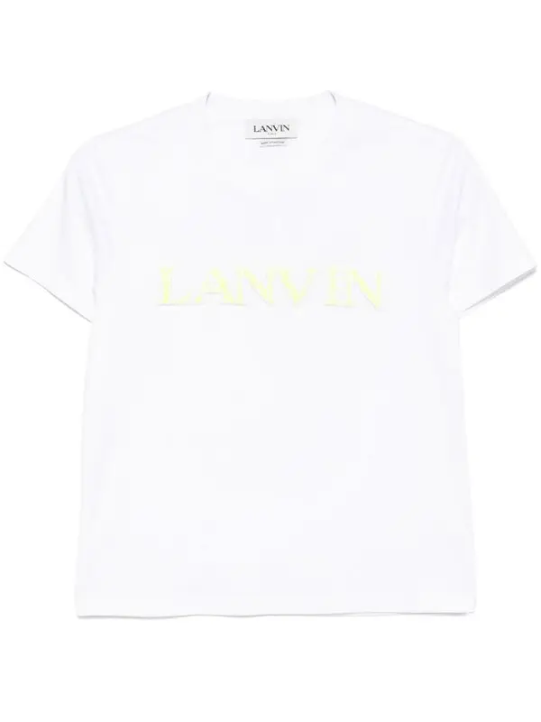 LANVIN Logo T-shirt - White