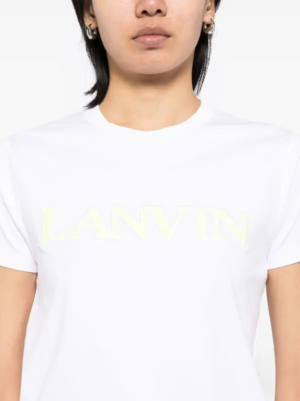 LANVIN Logo T-shirt - White
