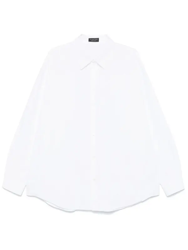 Balenciaga Logo-embroidered Shirt