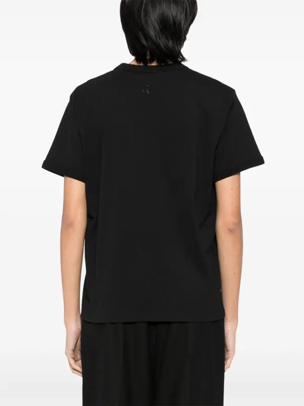 LANVIN Logo T-shirt - Black
