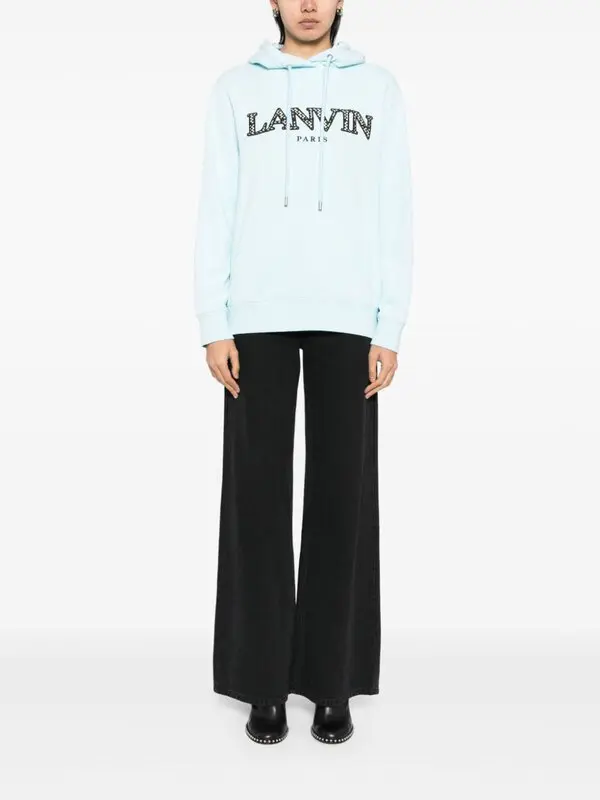 LANVIN Logo Hoodie