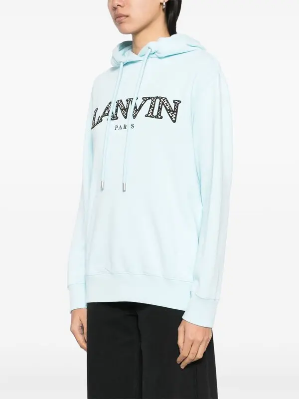 LANVIN Logo Hoodie