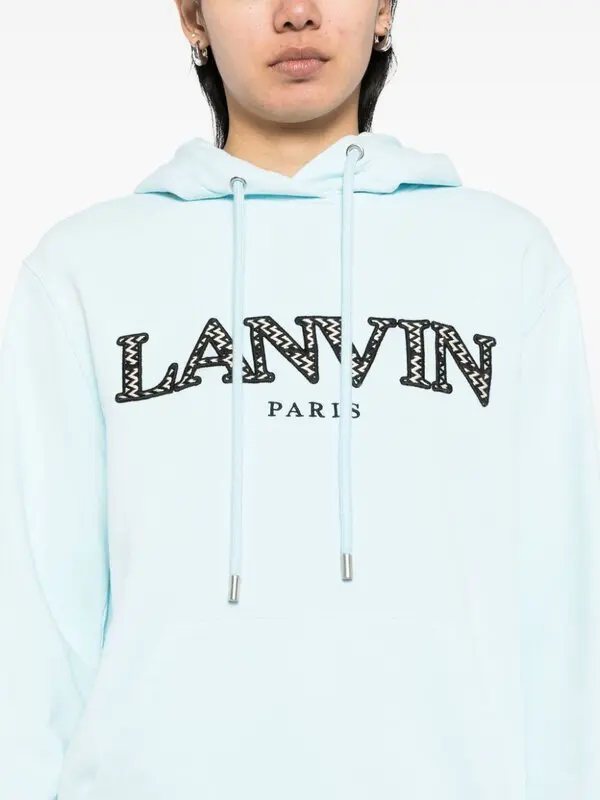 LANVIN Logo Hoodie