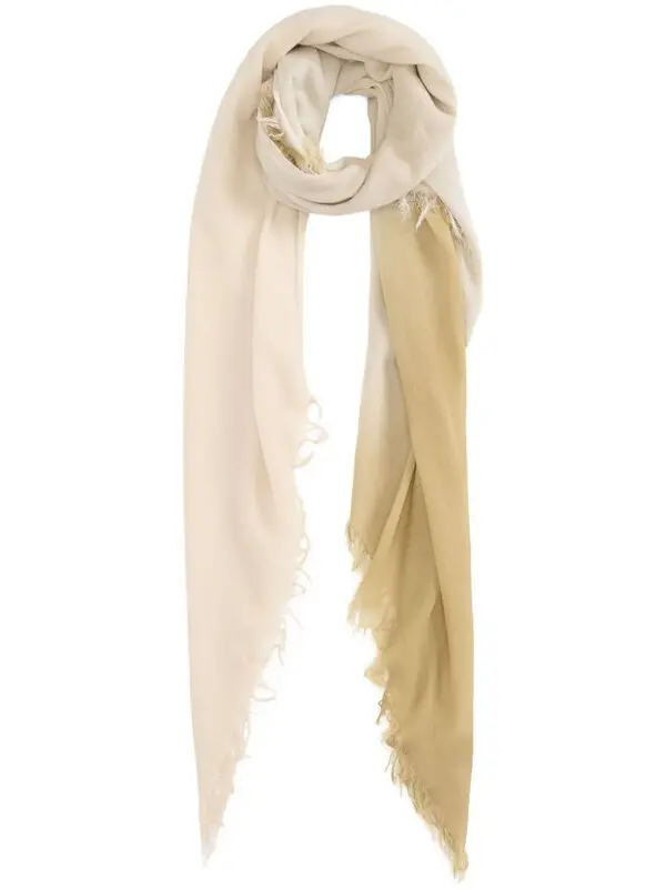 Fabiana Filippi Gradient-effect Scarf - Neutrals