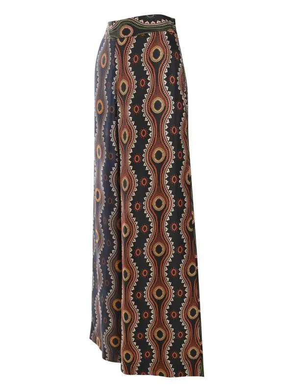 Biyan Fume Silk Trousers