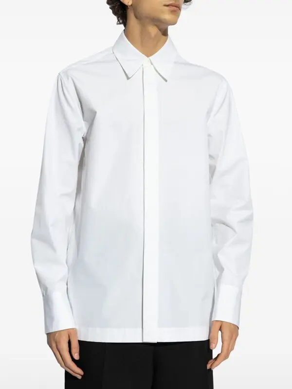 JIL SANDER Cotton Shirt - White