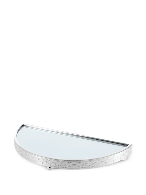 Christofle Sève D'argent Half-circle Serving Tray