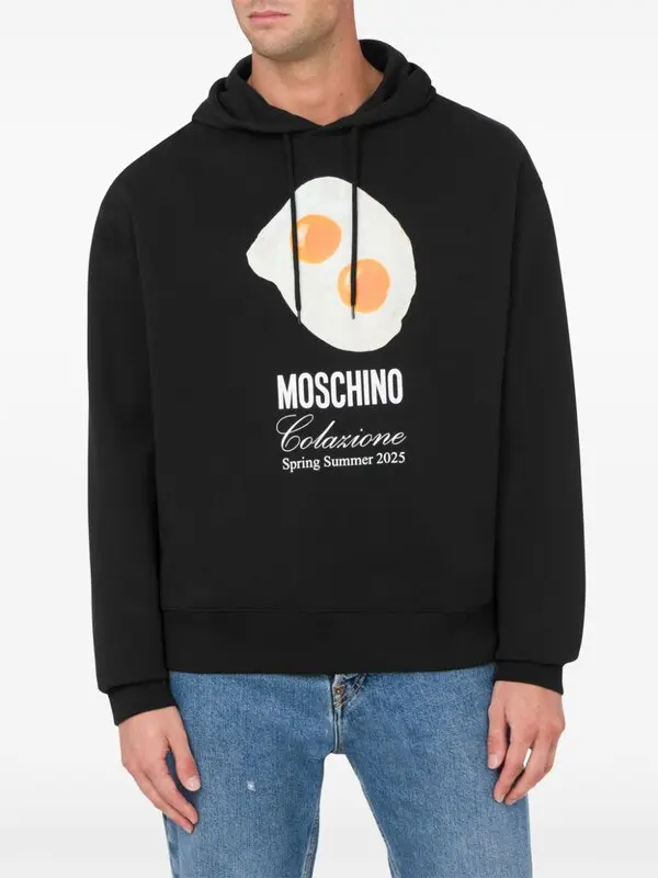 Moschino Printed Hoodie
