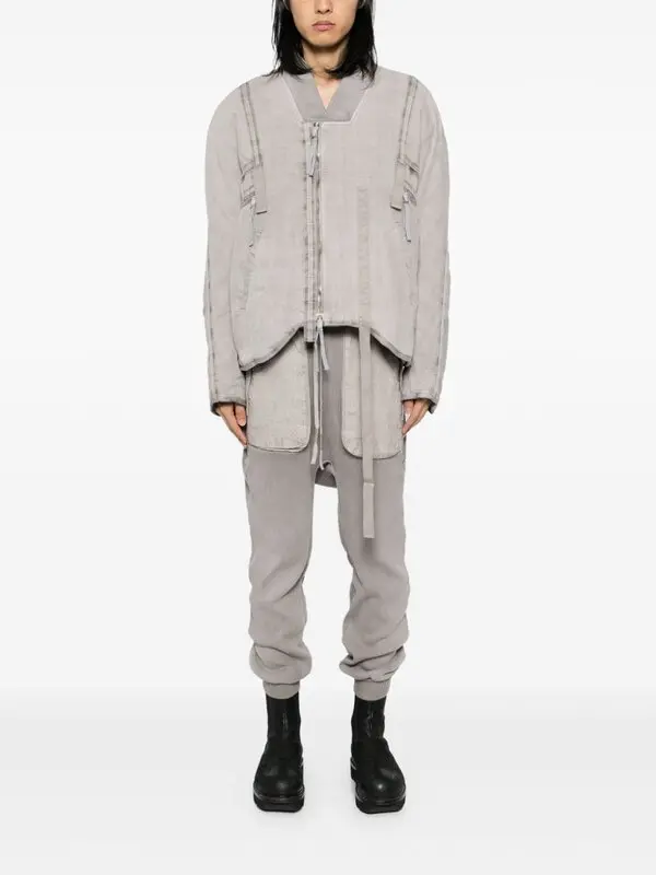 Boris Bidjan Saberi Drawstring Drop-crotch Trousers