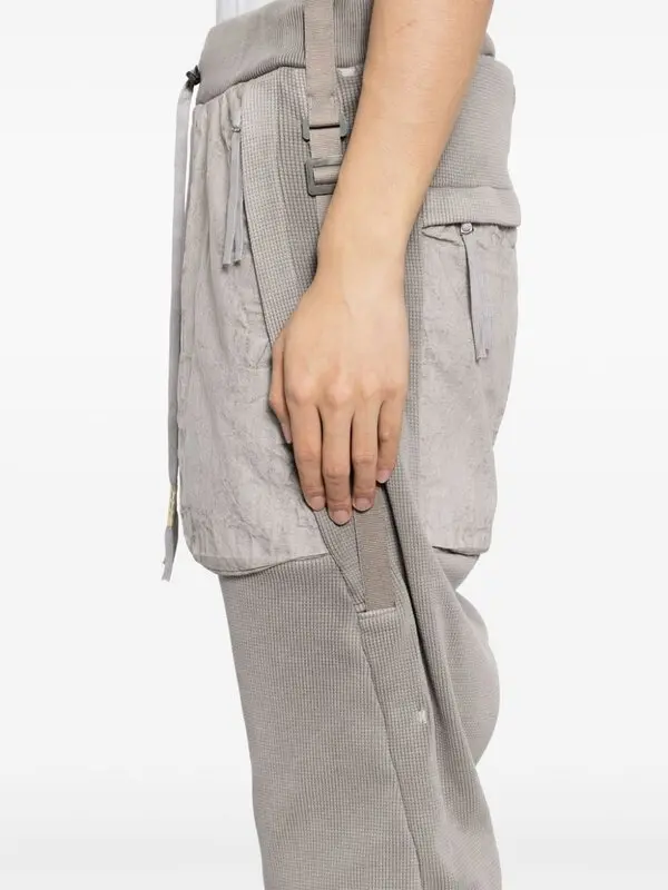 Boris Bidjan Saberi Drawstring Drop-crotch Trousers