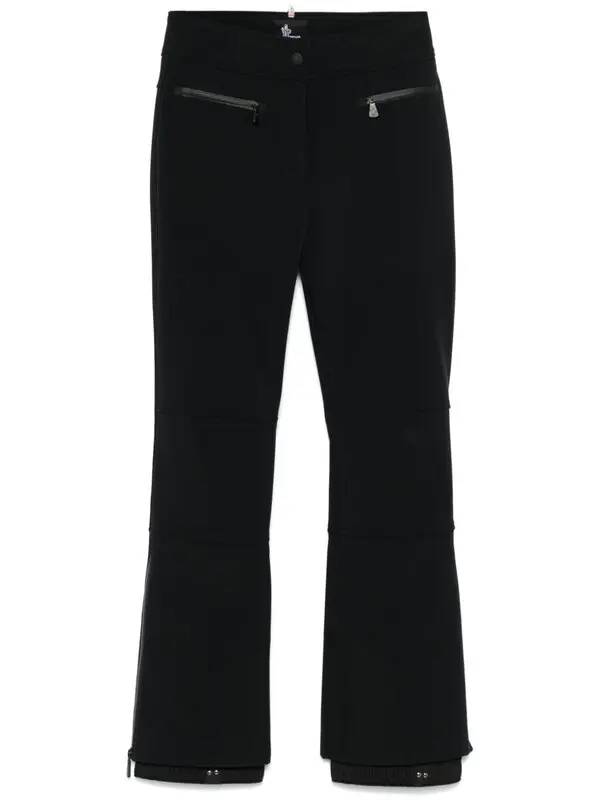Moncler Logo-patch Ski Trousers - Black