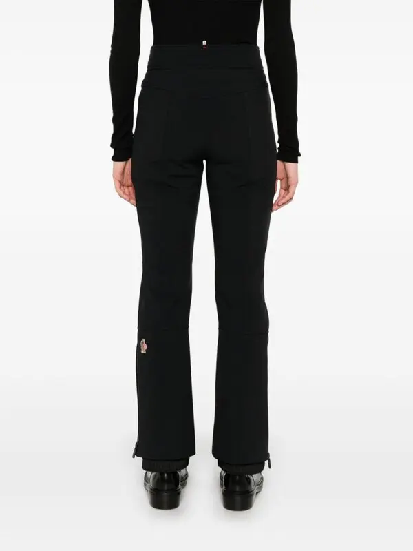 Moncler Logo-patch Ski Trousers - Black