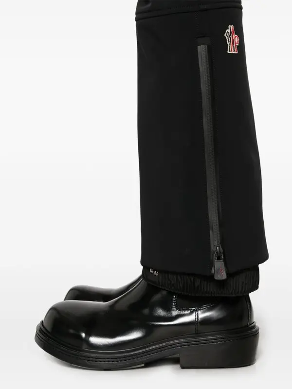 Moncler Logo-patch Ski Trousers - Black