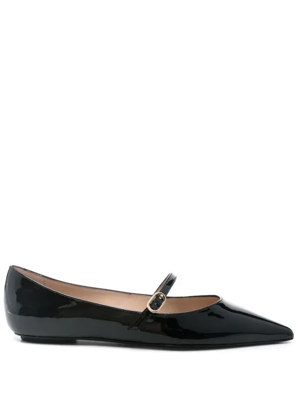 STUART WEITZMAN Emilia Ballet Flats - Black