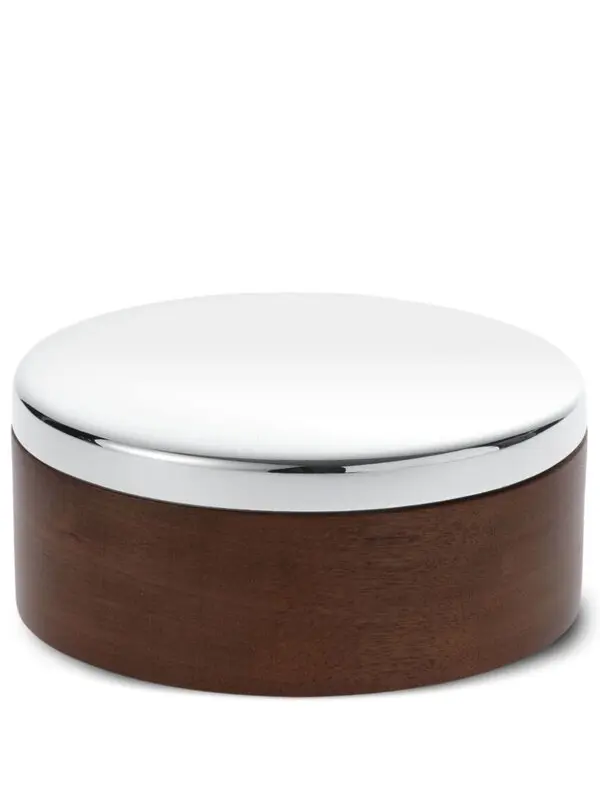 Christofle Small Uni Round Box - Silver