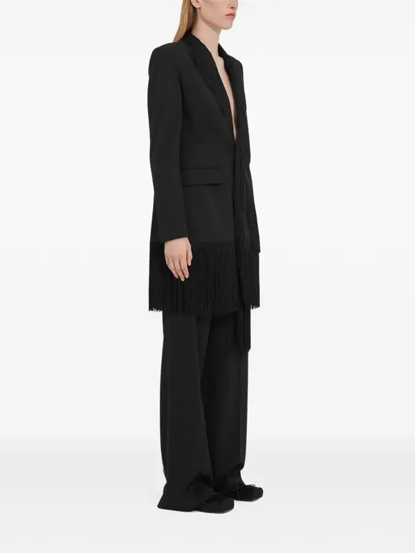MAISON MARGIELA Fringe-detailed Blazer