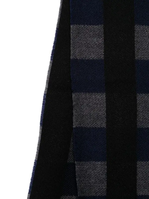 ASPINAL OF LONDON Exploded Scarf - Blue