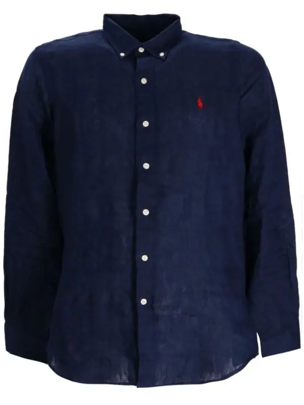 Polo Ralph Lauren Polo Pony-embroidered Shirt - Blue