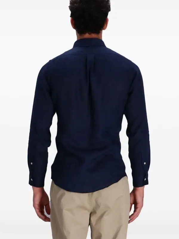 Polo Ralph Lauren Polo Pony-embroidered Shirt - Blue