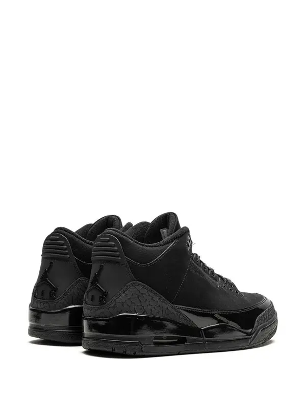 JORDAN Air 3 Cat Sneakers - Black