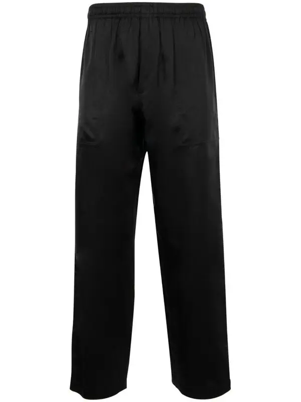 BODE Satin Track Pants - Black