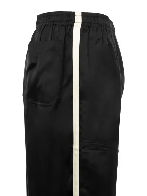 BODE Satin Track Pants - Black