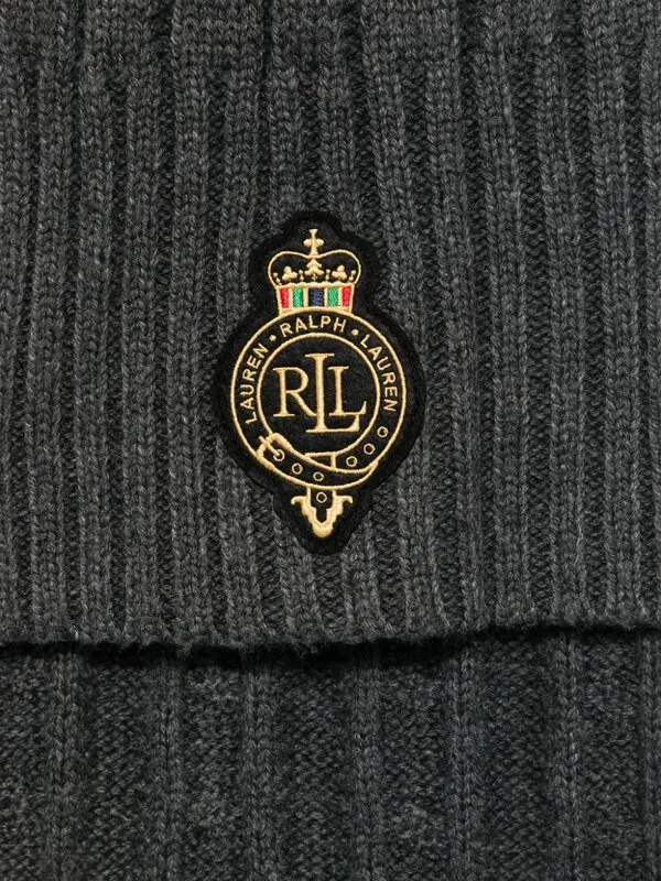 Ralph Lauren Cable-knit Scarf - Grey