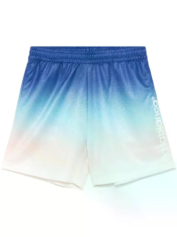 Casablanca Football Shorts - Blue