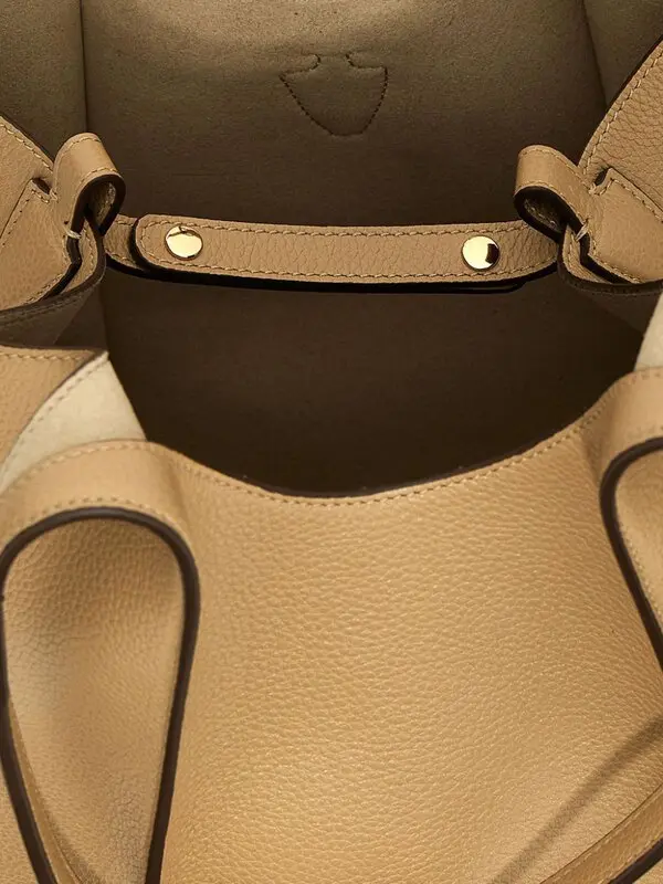 TOD'S T Timeless Small Tote Bag - Neutrals