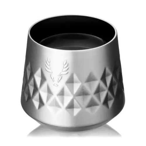 VISKI Paragon Stainless Steel Whiskey Taster - Platinum