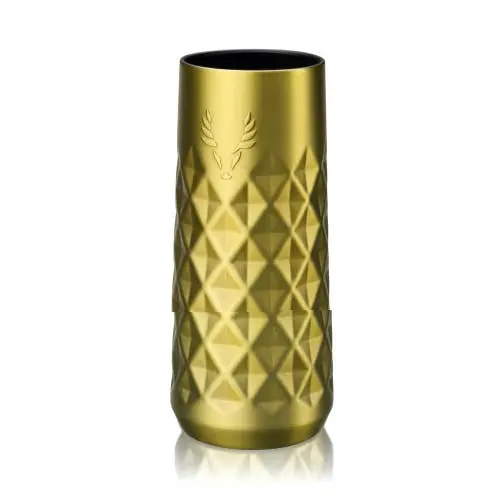 VISKI Paragon Stainless Steel Champagne Flute - Gold