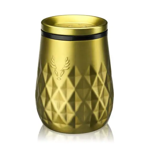 VISKI Paragon Stainless Steel Wine Tumbler - Gold