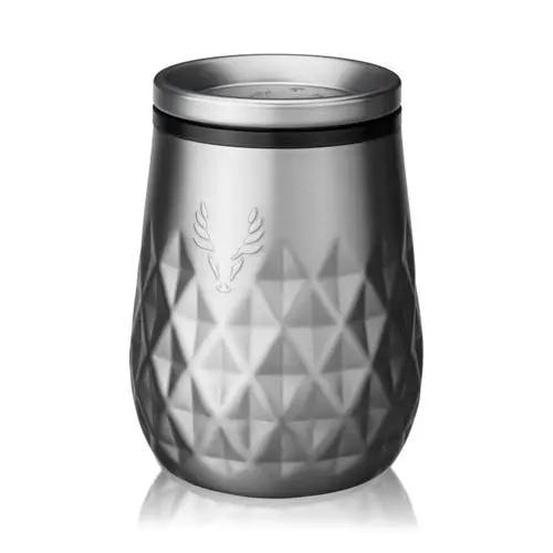 VISKI Paragon Stainless Steel Wine Tumbler - Platinum