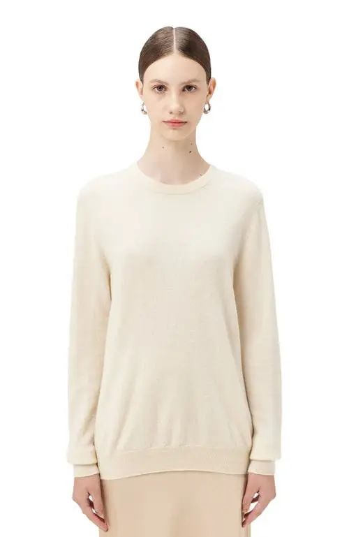 GOBI MONGOLIAN CASHMERE Essential Cashmere Crewneck Sweater